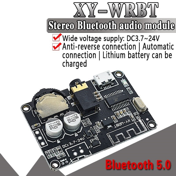 XY-WRBT Bluetooth Audio Receiver Board 5.0 Mp3 Lossless Decoder Board