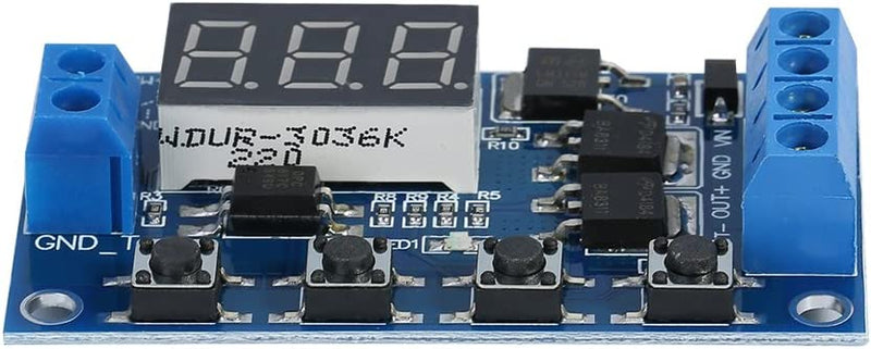 [Type 2] DC 5V-36V Timer Module Trigger Cycle Delay Timer Switch Turn
