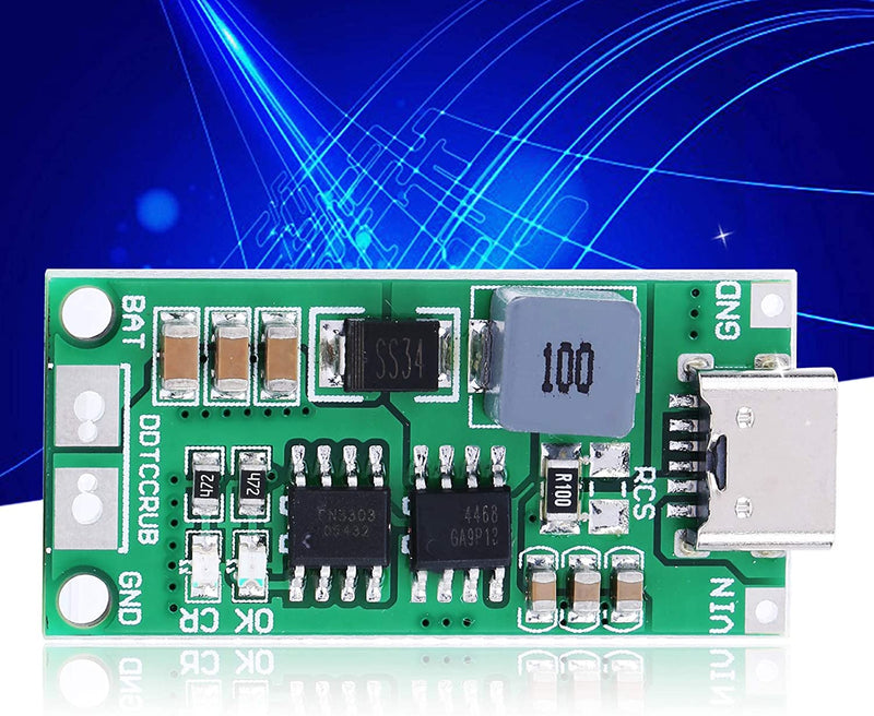 DDTCCRUB 4S‑1A Li-ion Battery Charging Module Step Up Boost Lithium Ce