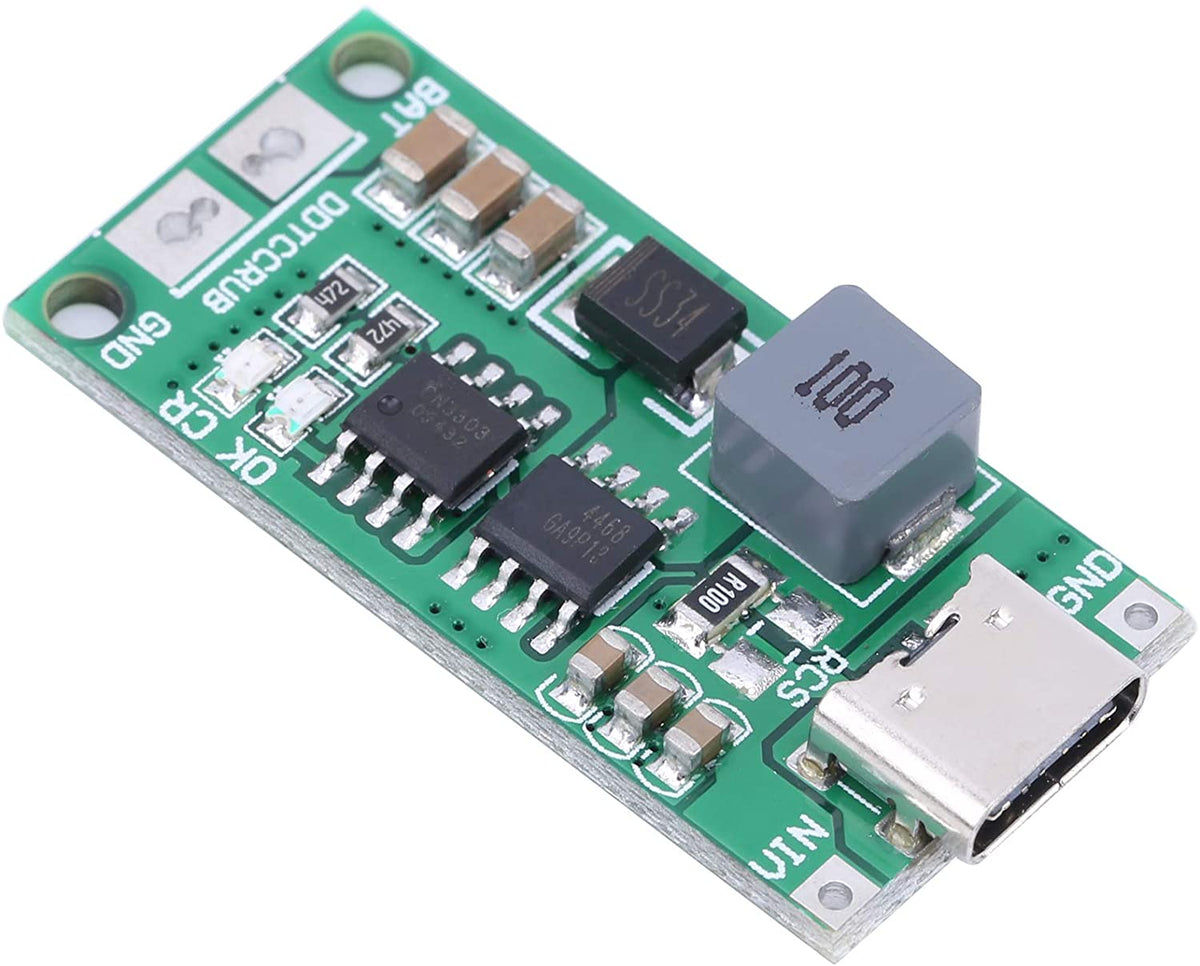 DDTCCRUB 4S‑1A Li-ion Battery Charging Module Step Up Boost Lithium Ce