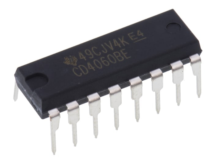 CD4060 14 stage Ripple Carry Binary Counter IC DIP-16 Package