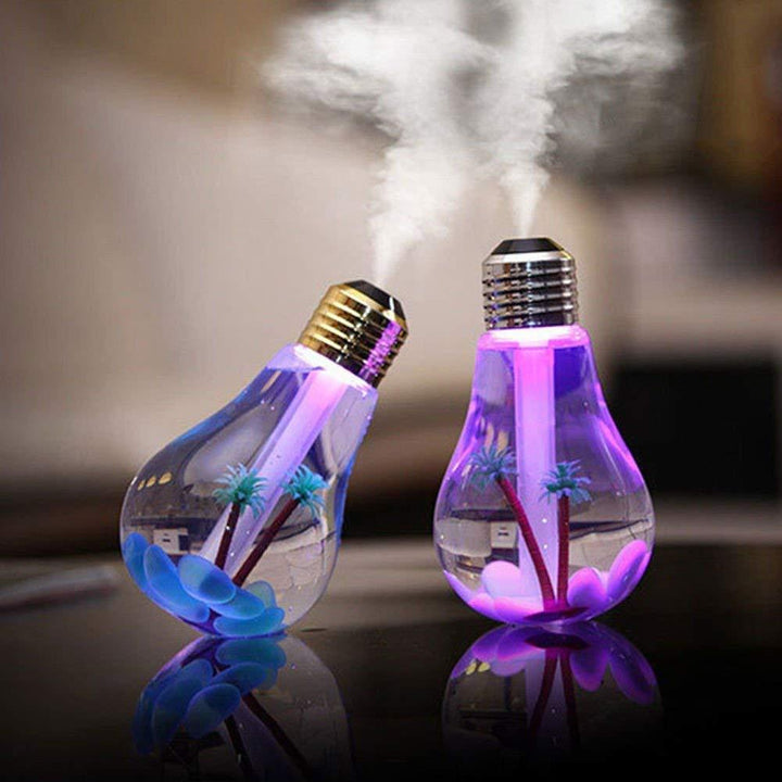 Light Bulb Design Portable Humidifer for Home Decor