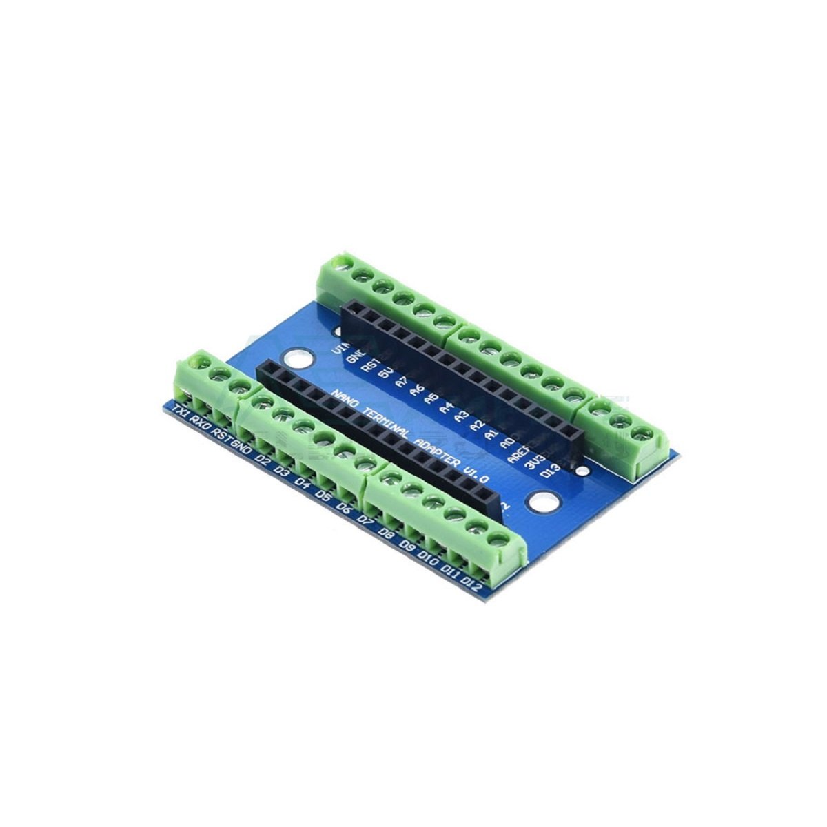 Blue NANO IO Shield V1.0 Simple Expansion Board Finished Board Blue NANO IO Shield V1.0 Simple Expansion Board Finished Board