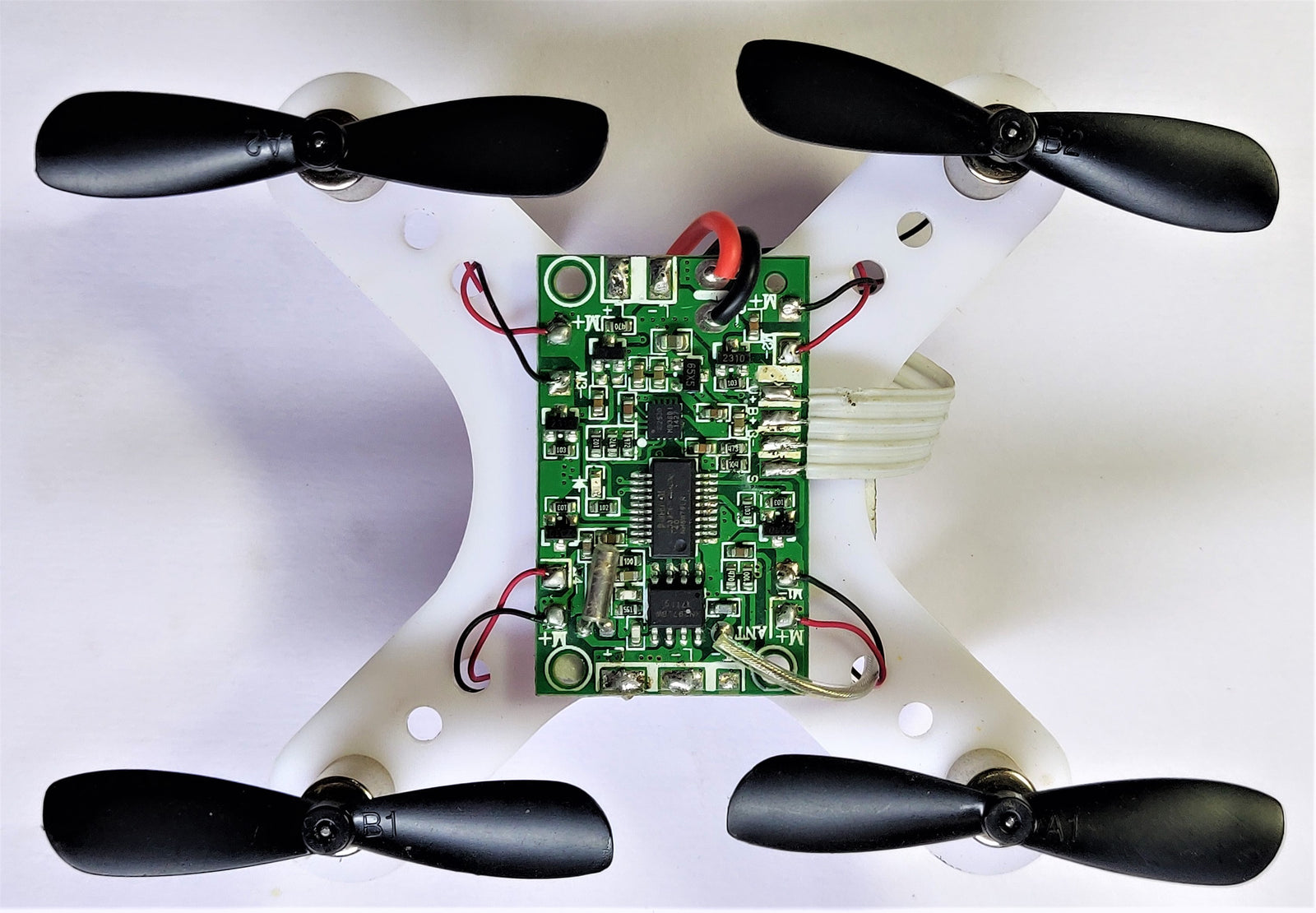 Acrylic DIY Mini Drone Kit with Remote