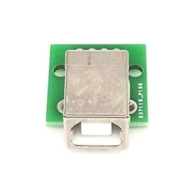 USB Type-B Connector Breakout Board