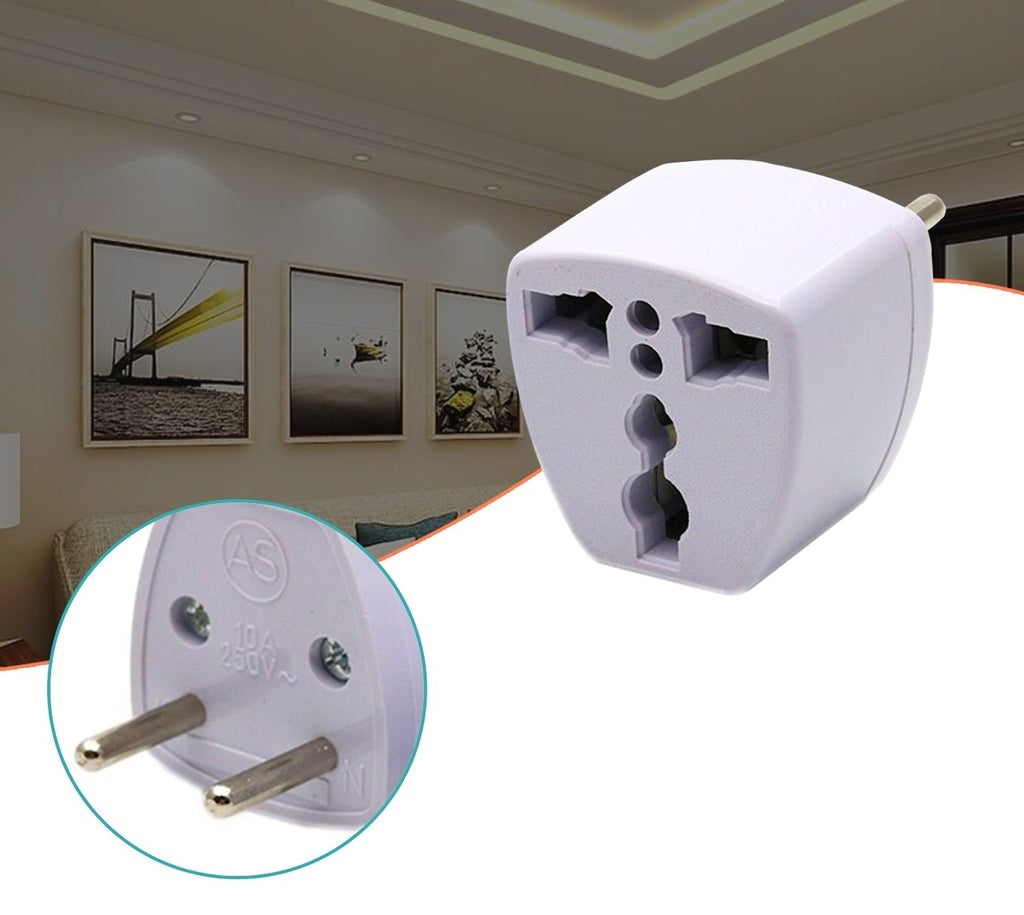 2 Pin Mini Universal Travel Adaptor