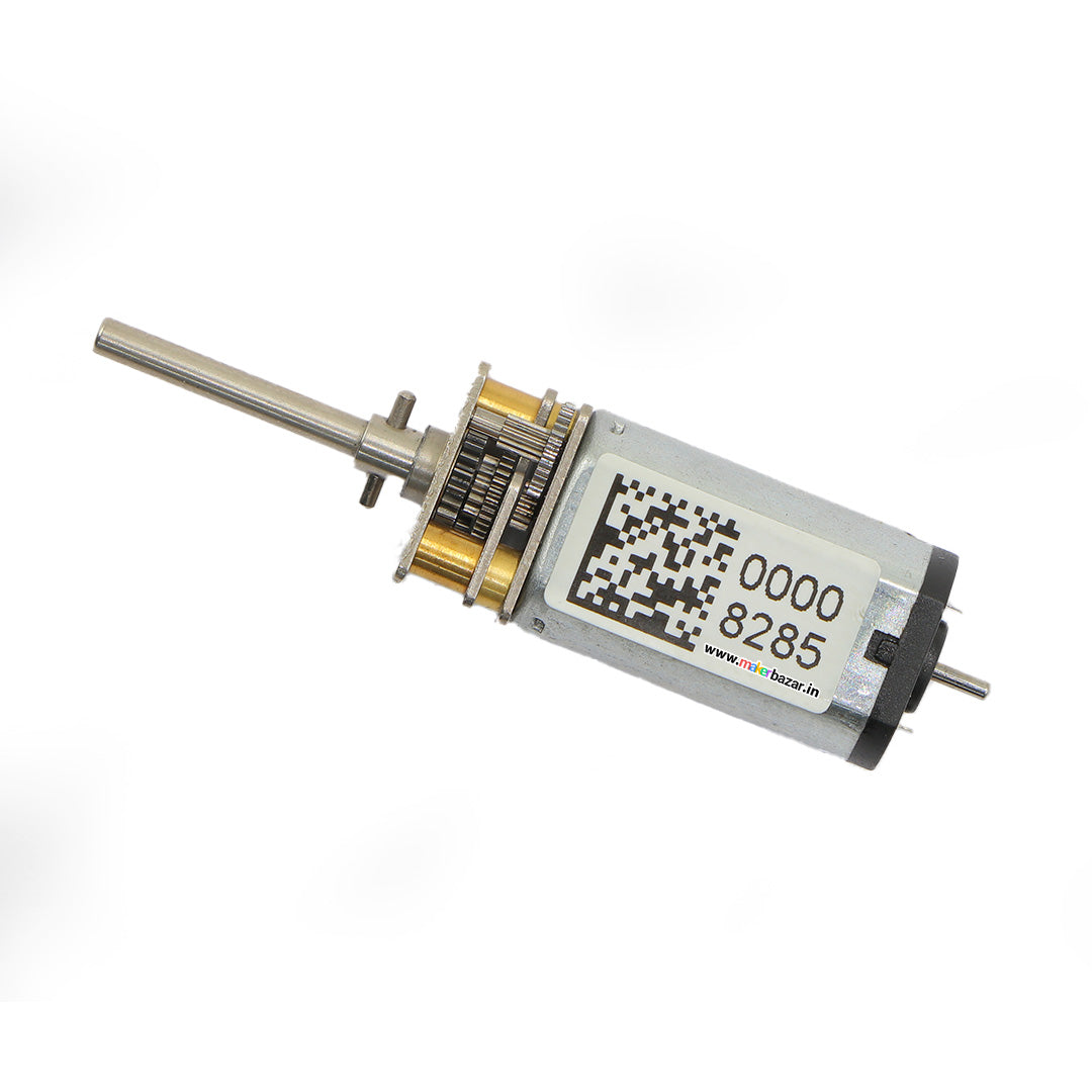 N20 3V-9VDC 14mm Long Shaft Miniature Metal Gear Motor