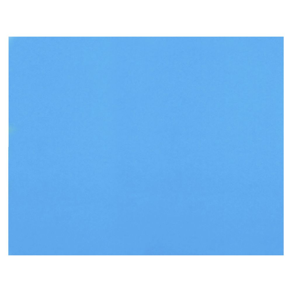 Polypropylene (PP) Sheet, Opaque Blue 1x1 ft