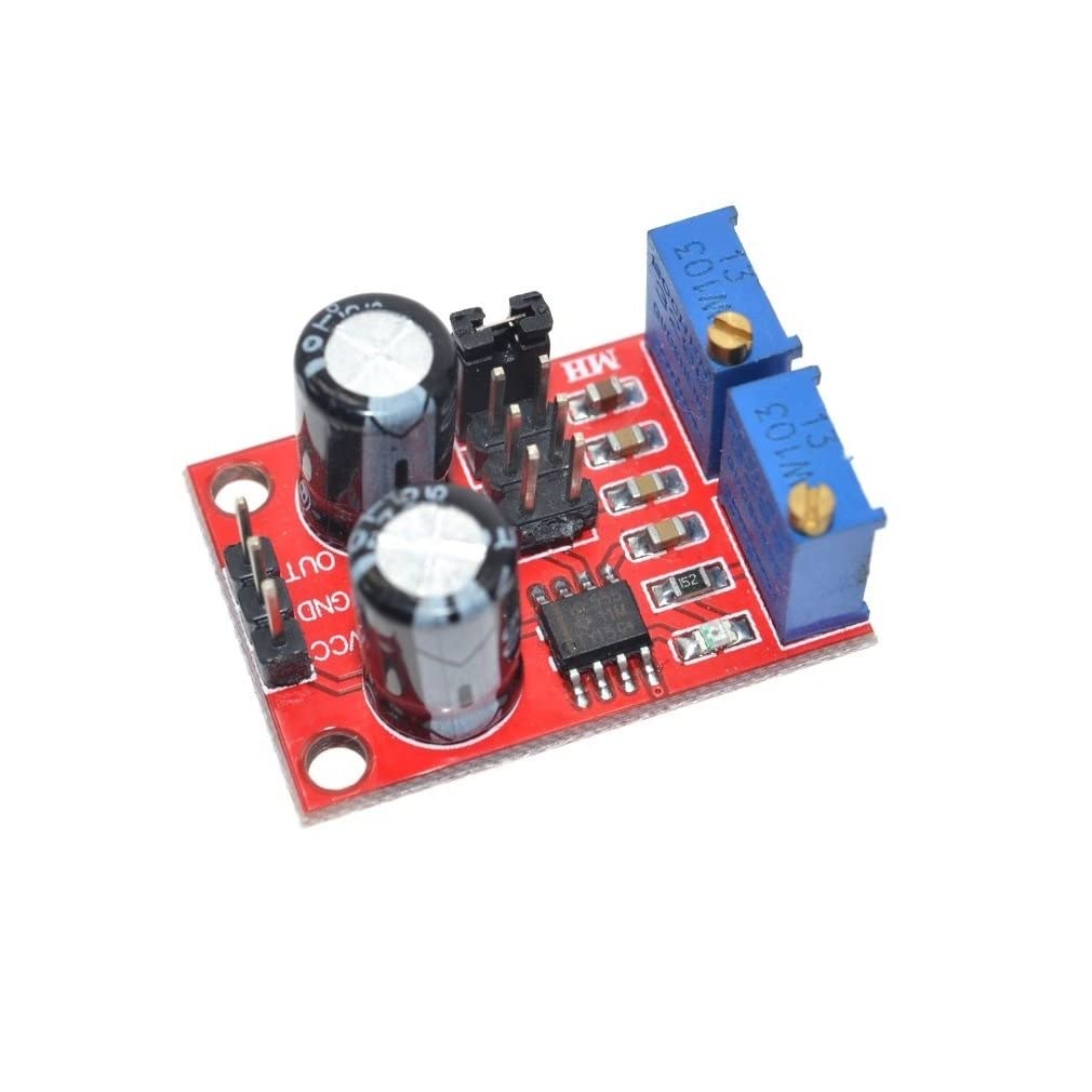 NE555 Pulse Frequency Duty Cycle Adjustable Module Square Wave Signal