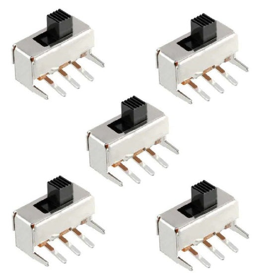 Right Angle 3 Pin 2 Position SPDT 1P2T PCB Panel Mini Slide Switch L S
