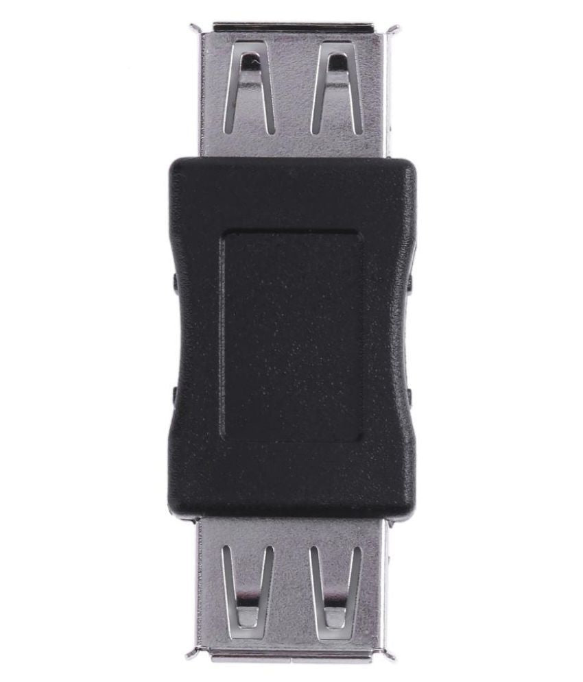 USB 2.0 Adapter - Female to Female USB A Coupler Joiner