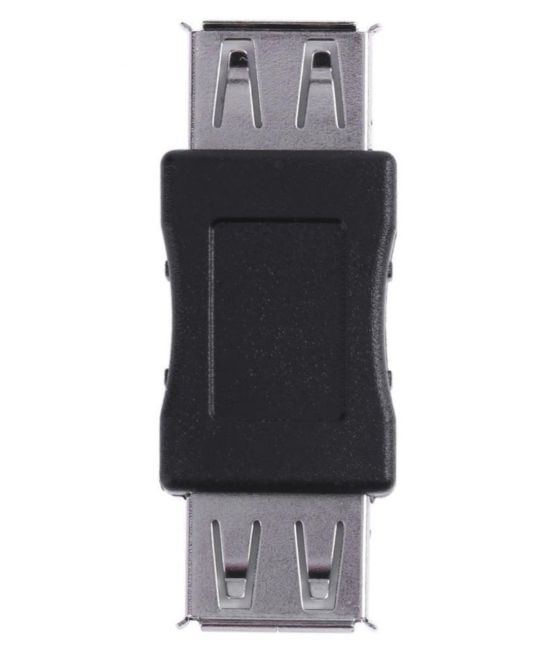 USB 2.0 Adapter - Female to Female USB A Coupler Joiner