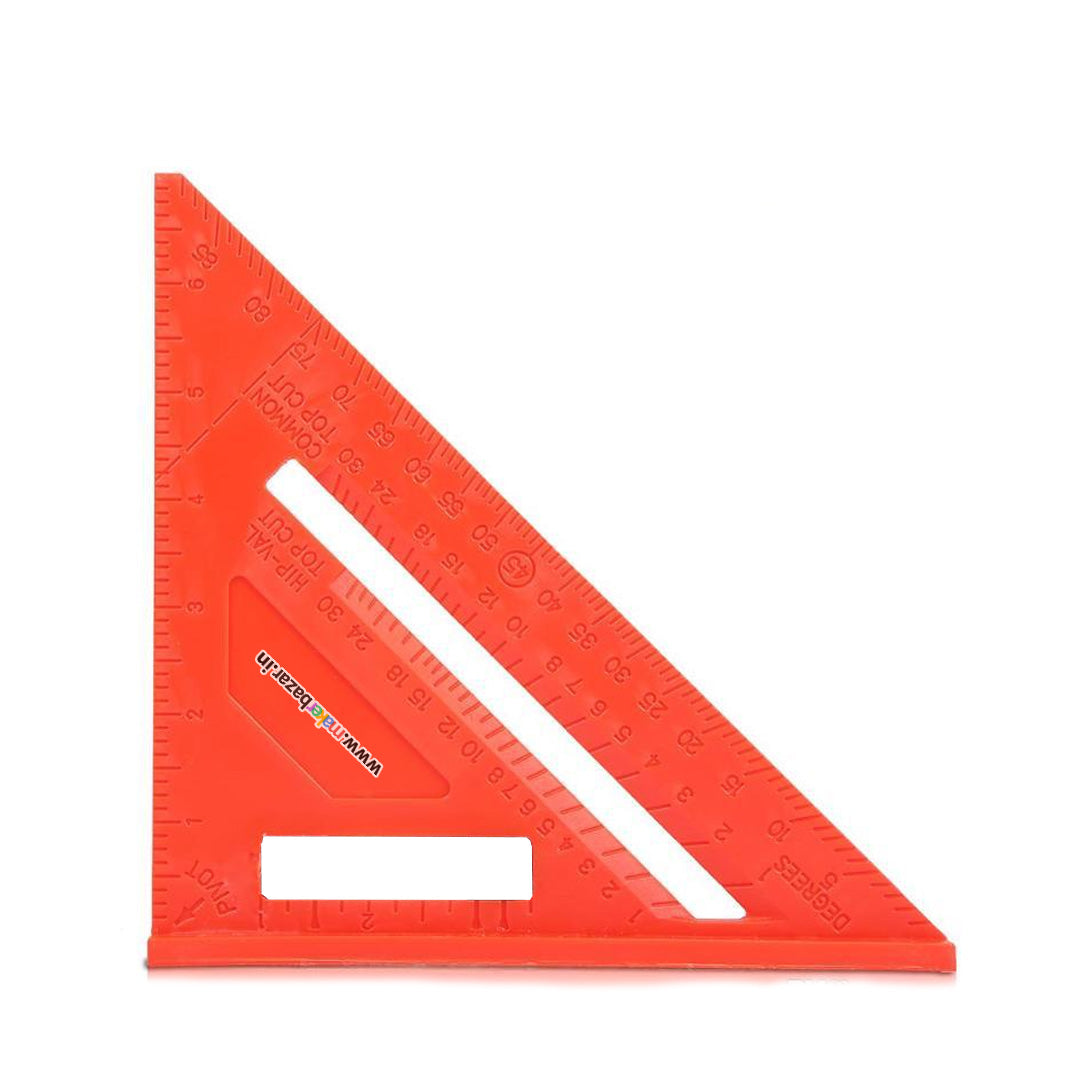 Double Side Scale Triangle Measurement Hand Tool - Plastic Double Side Scale Triangle Measurement Hand Tool - Plastic