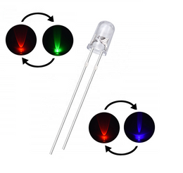 2 Pin DIP Bicolor & Tricolor LED (Auto Flashing) | Find Your LED Here