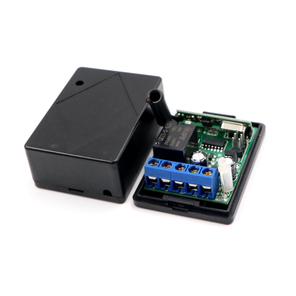 [Type 2] 12V DC 315 MHz 1 Channel RF Receiver Module With Bigger Casin