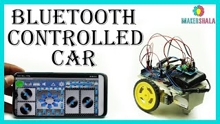 DIY Kit Bluetooth Car Using Arduino for STEM Fun