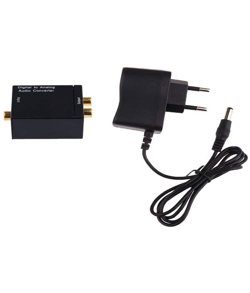 Digital Optical Coax to Analog RCA Audio Converter