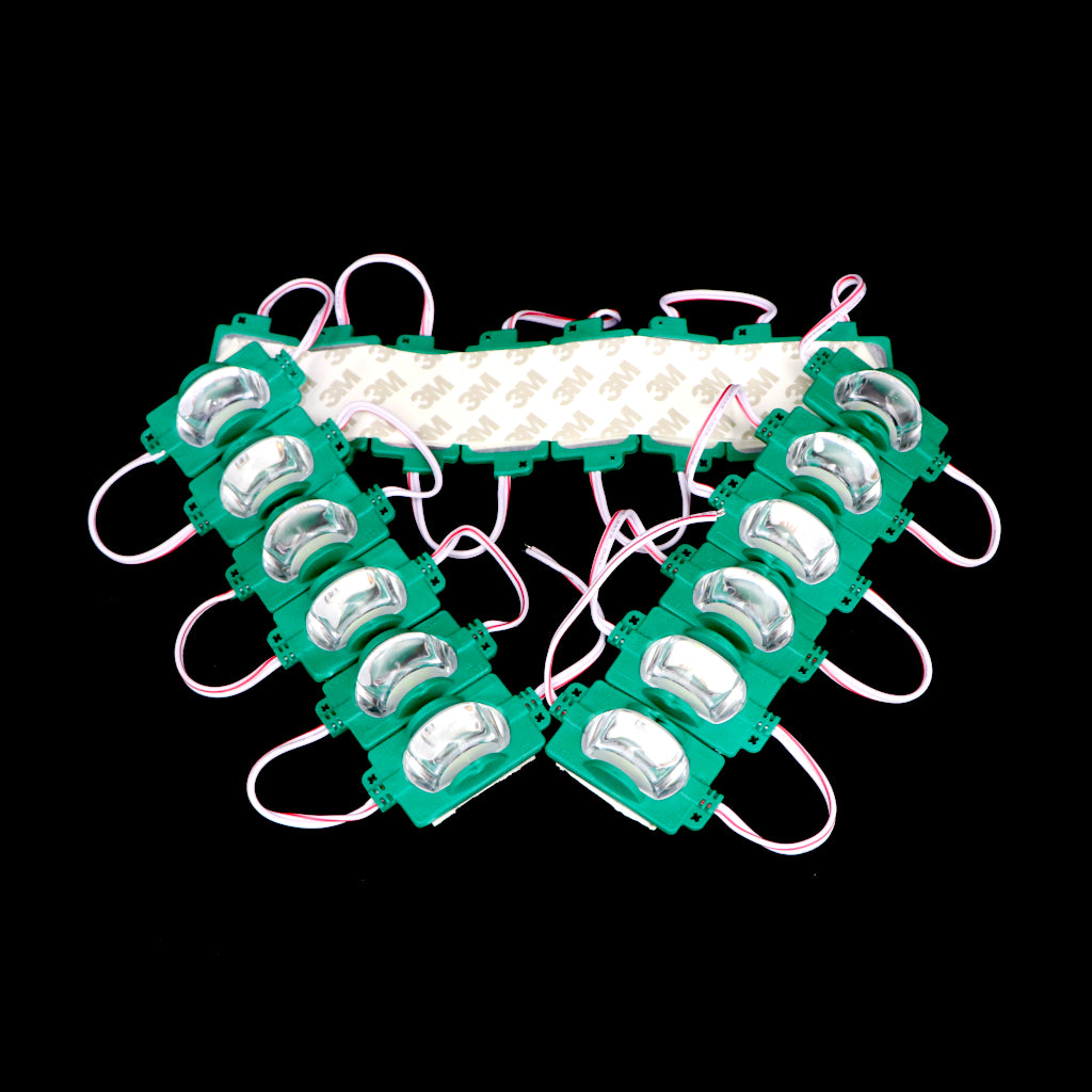 [Multiple Colors] DC 12V 1.5W Oval COB High Brightness Waterproof Inje