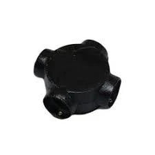 4-Way 1-inch Metal Junction Box