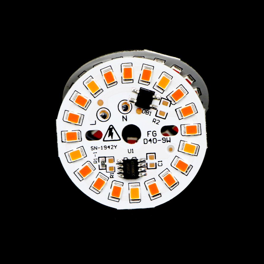[Multiple Colors] 9-Watt 20-LEDs AC DOB Led Circular PCB for Led Bulbs
