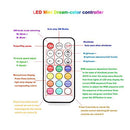 5-24V LED2017-IR LED Light Strip Wireless Remote Mini WS28xx RGB Contr