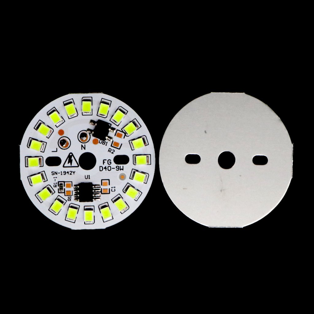 [Multiple Colors] 9 Watt AC DOB Led Circular PCB for Led Bulbs