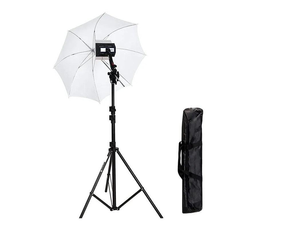 Studio Light Setup Kit With Stand, Umbrella and Light Lamp