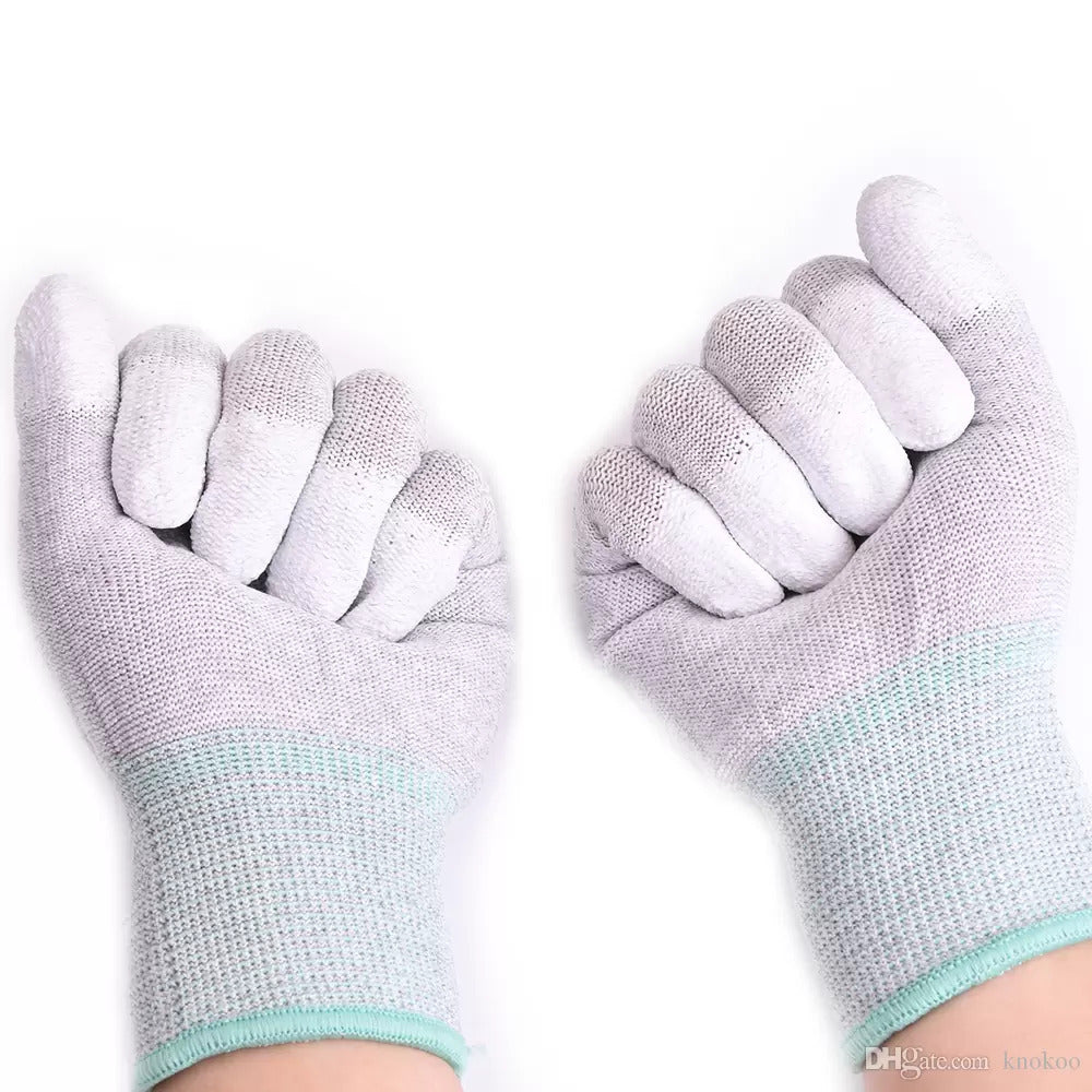 [Type 2] ESD Anti-static Anti-skid Electronic Working Gloves with PU C