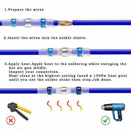 Heatshrink Solder Butt Connector